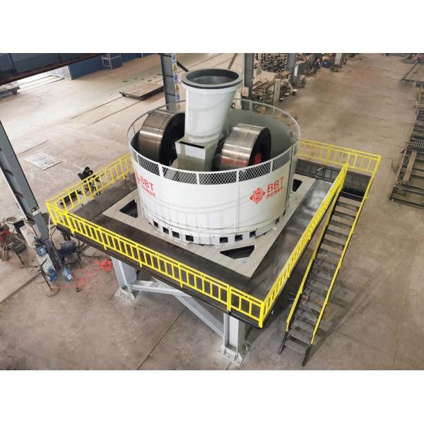 Quality 45 - 60 M³/H Wet Pan Mill For Clay Brick Making Line Materials Crushing Machine for sale