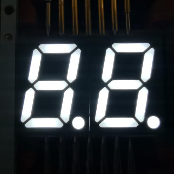 Quality Common Anode Seven Segment SMD LED Display 80mW 2 Digits for sale