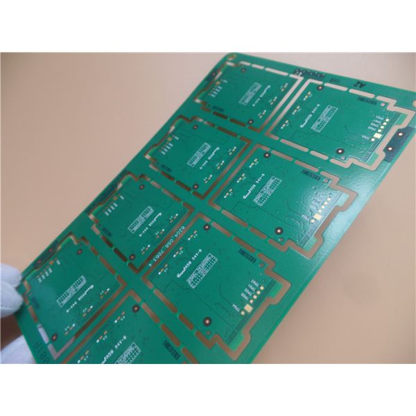 Quality 4 Layer 0.4mm FR4 Thin PCB Board With Immersion Gold For Data Acquisition for sale