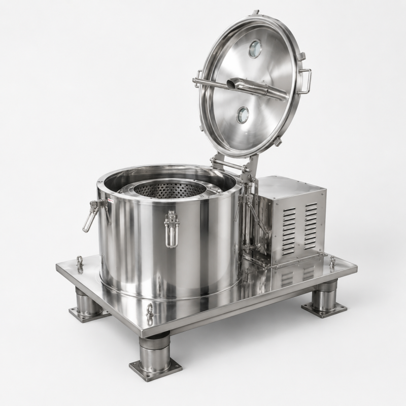 Quality Flexible Batch Solid-Liquid Separation Top Discharge Centrifuge for sale