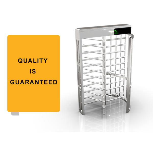 Quality Motorized Full Height Gate with Anti - tailgating Function for Public Venues for sale