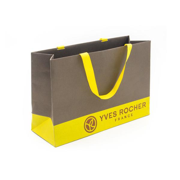 Quality Unique Personalized Kraft Paper Gift Bags With Handles Fashionable Looking for sale
