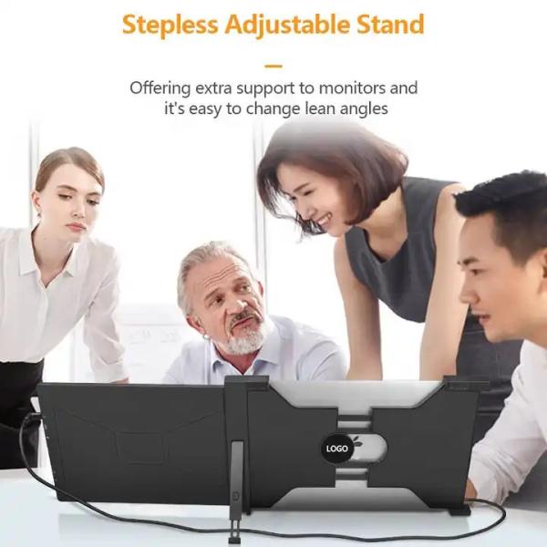 Quality USB3.1 Liquid Crystal Portable LCD Display Dual Monitor Windows Mac Android 7 for sale