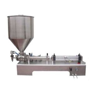 Quality 40 Times 5000g Pneumatic Sauce Granule Filling Machine for sale