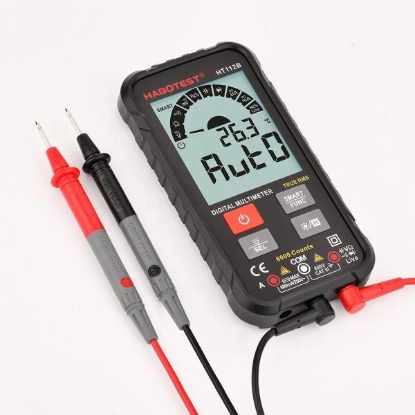 Quality Flashing Light HT112B 600A 600uA Habotest Multimeter for sale