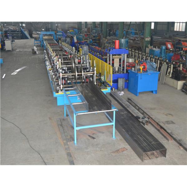 Quality Perforated Cable Tray Manufacturing Machine , Roll Forming Equipment Low Noise for sale