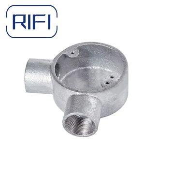 Quality 20mm Through Way Circular Junction Box For Surface Mounting BS4568 Standard for sale