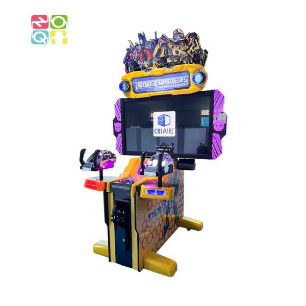 Quality Transformers 2P Gun Shooting Arcade Machine With 55 Inch LCD for sale