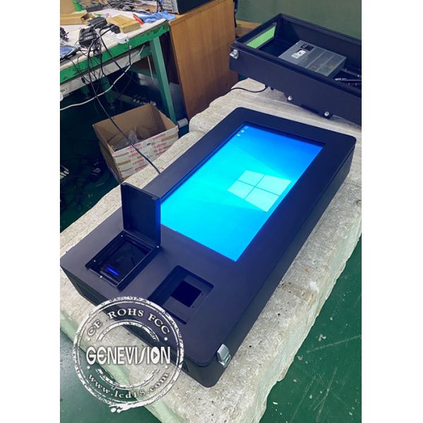 Quality 32" PCAP Touch Screen Self Service Ordering Machine With POS for sale