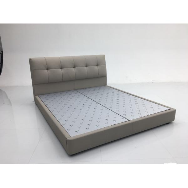 Quality Luxurious Italian Inspired Modern Minimalist Bed Leather Fabric for sale