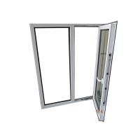 Quality Tilt And Turn Flush Upvc Balcony Windows Double Glazed for sale