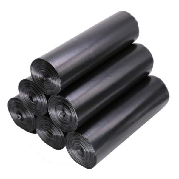 Quality Large Portable HDPE Plastic Bin Liner Trash Bags Made from Recycled Materials for sale