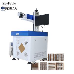 Quality High Speed Industrial Laser Marking Machine Terminal Wire Number Dedicated for sale