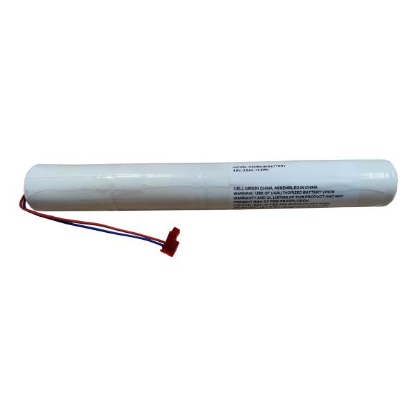 Quality High Temperature Ni-Cd Battery 4.8V 3000mAh Charge & Discharge Temperature -20℃~ for sale