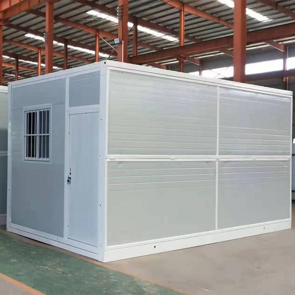 Quality Foldable Steel Container House Waterproof Modular Prefab Structure for sale