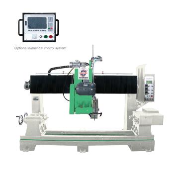 Quality 11kw CNC Balustrade Cylindrical Cutting Machine 500mm Blade Diameter for sale