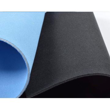 Quality SCR Rubber Scuba Neoprene Sponge Foam , Soft Blue 3mm Neoprene Fabric for sale