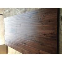 Quality rustic Solid Birch Hardwood Flooring., stained and matt finishing, handscraped for sale