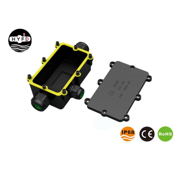 Quality 3 Way PA66 IP68 Underground Waterproof Electrical Junction Box for sale