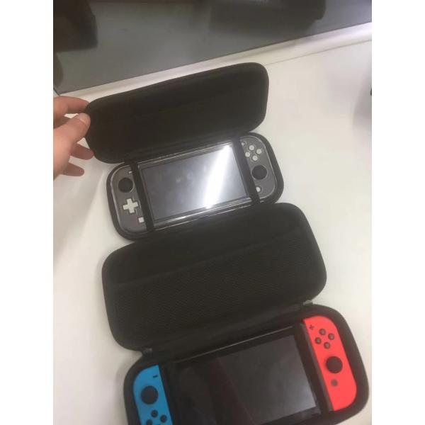 Quality Velvet Lining Metal Zipper Pulls EVA Travel Case For Switch Lite for sale