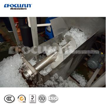 Quality Cooling way Water Cooling 5 Ton Large Capacity Fast Cube Ice Machine for for sale