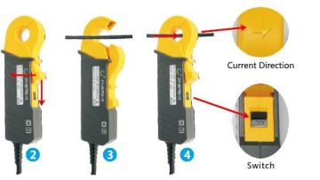 5A/100A Split Core Current Transducer Open Type Light Weights Easy To Install