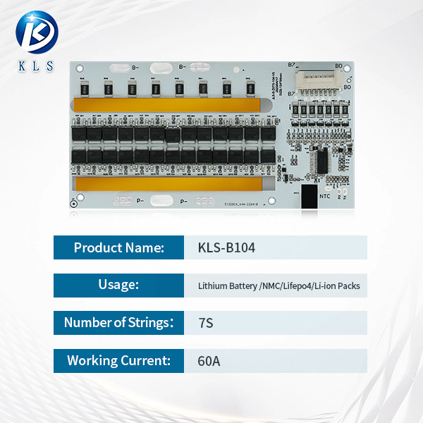 Quality 7S 40A 60A BMS Boards For Power Tools / E-Wheelchairs / Sweeping Machine Battery for sale