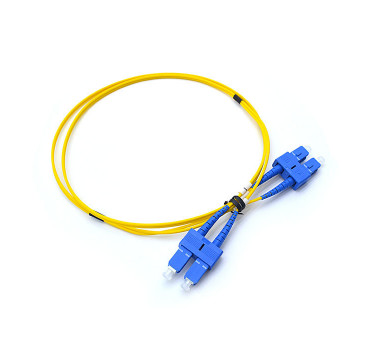 Quality SC UPC SC UPC SM Fiber Optic Jumper 2.0mm LSZH 3m ISO9001 Certification for sale