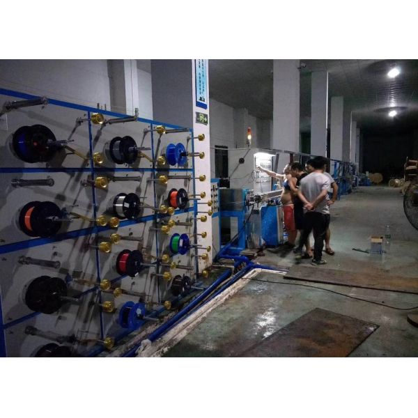 Quality 50*26 120m/min Ftth Optical Cable Extruder Machine For Indoor Telecom Wire for sale