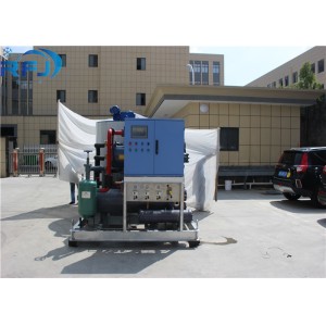 Quality RFJ 3 Ton Block Ice Machine Automatic Direct Cooling With Tecumseh Compressor for sale
