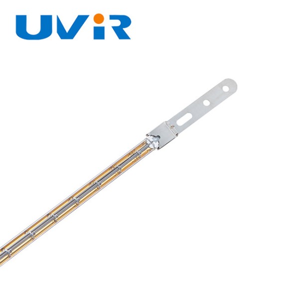 Quality 3000W X Base Short Wave IR Heating Lamp Gold Reflector for sale