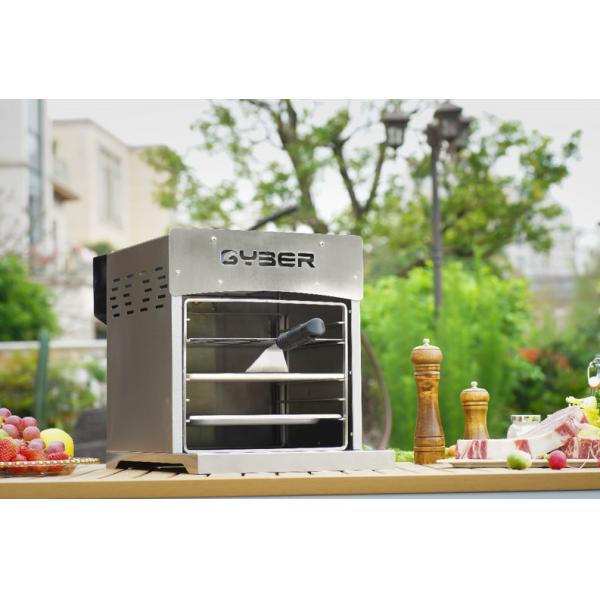 Quality Kitchen Infrared 4kw Beefer Steak Grill Corrosion Proof with Pizza Stone for sale
