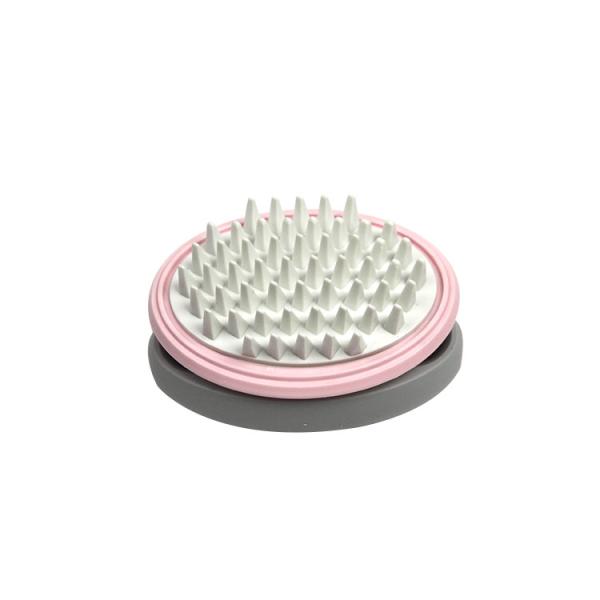 Quality Pink / White Pet Hair Trimmer Comb , Pet Pin Brush Weight 100g For Long Hair for sale