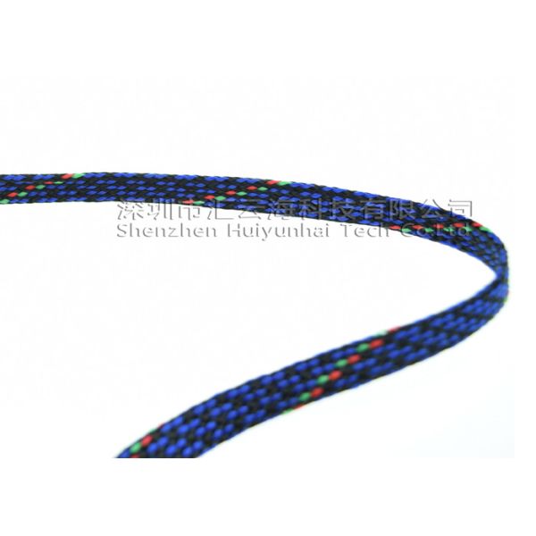 Quality Colorful Cotton Braided Sleeving For Audio Power Cable Bundle Of Wires Harness for sale