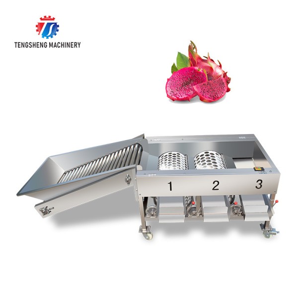 Quality 2.5KW Vegetable Fruit Sorting Machine Roller Barrel Grading equipment for sale
