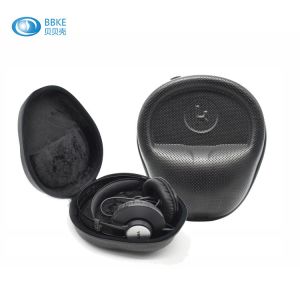 Quality Customizable Water Resistant EVA Headphone Case With Double Open Metal Zipper for sale