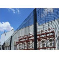 Quality Prison Clearvu Corromesh Fencing 4.5mm 358 Anti Climb Fence for sale