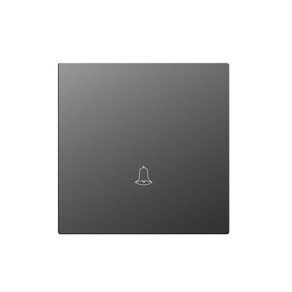 Quality Big Module Electrical Wall Switch , Full Plastic 86x86mm Door Bell Switch for sale