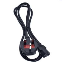 Quality IEC 320 C13 Uk Power Cord 3 gauge 0.75mm Insulated PVC for Laptop Home Appliance for sale