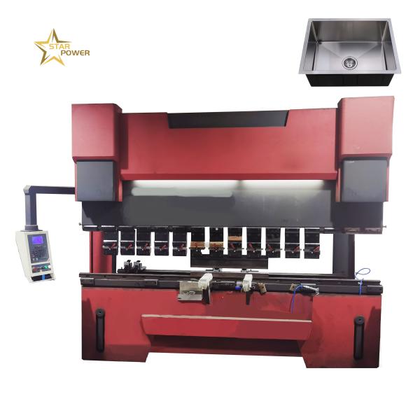 Quality 9800KG Stainless Steel Bending Machine Kitchen Sink Folding Machinery for sale