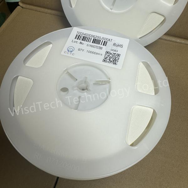 Quality Ceramic Capacitors TCC0402X7R103K500AT Multilayer chip ceramic capacitor CCTC for sale