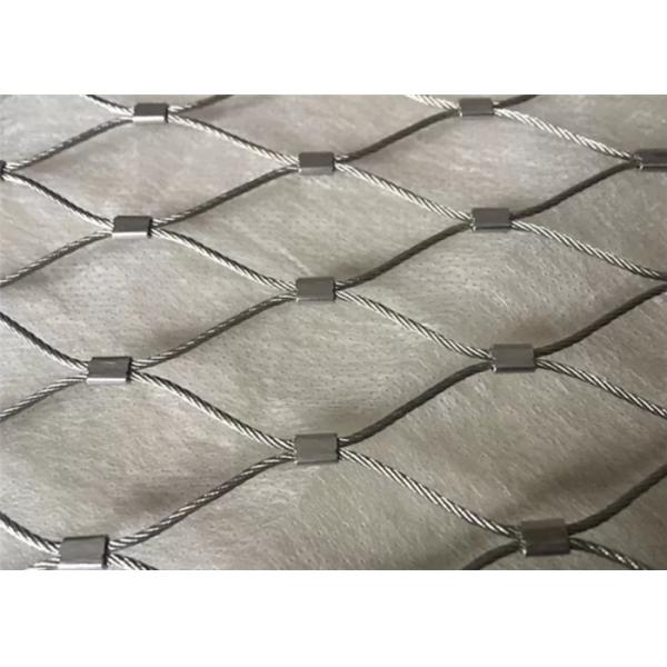 Quality Animal Protection Stainless Steel Aviary Mesh / Zoo Wire Mesh Fencing Anti - for sale