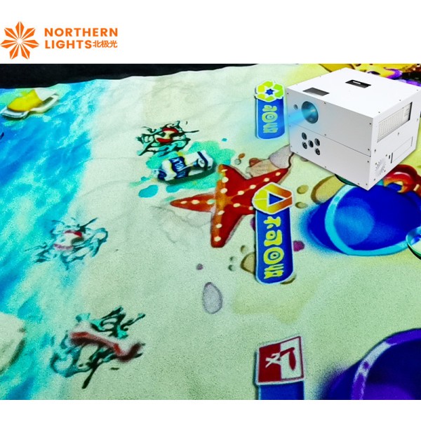Quality Sand Pool Interactive Floor Projection Game For Amusement Park for sale