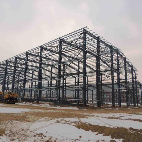 Quality Prefab Steel Structure Factory Workshop Q235 Q355 High Durability for sale