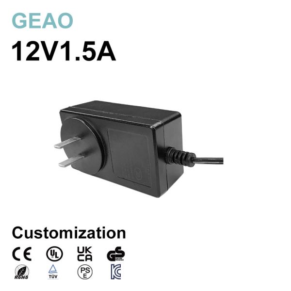 Quality Wall Mount 12V 1.5A Power Adapter 18W Aquarium Power Supply Adaptor for sale