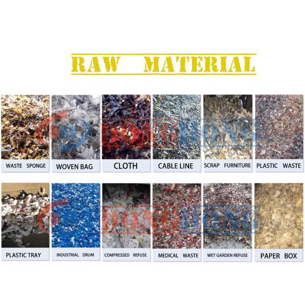 Quality Highly Municipal Solid Waste Sorting Plant for Producing RDF Capacity 10 Ton-500 for sale