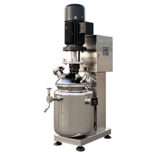 Quality Electric Heating Vacuum Homogenizing Emulsifier with -0.09MPa Vacuum Degree and for sale