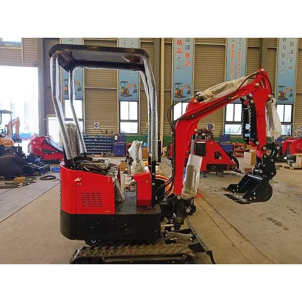 Quality 3.5 Tonne Mini Garden Excavator Small Crawler Tailless Hook Digger Customized for sale