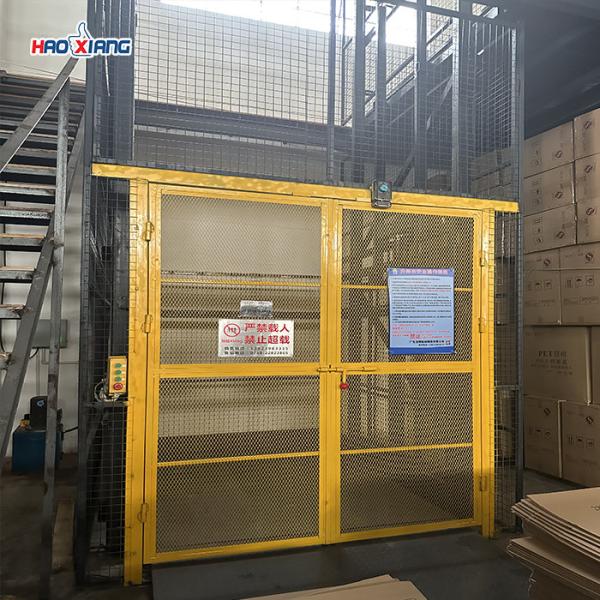 Quality Safety Hydraulic Freight Elevator 7th Floor Industrial Elevator Lift for sale