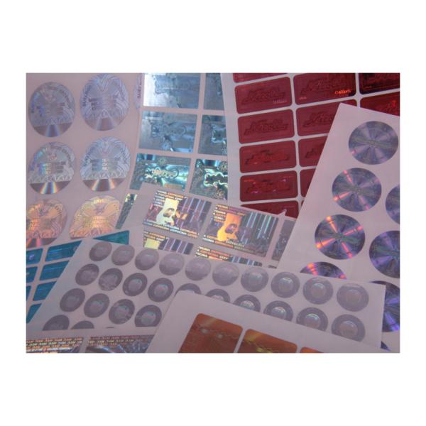 Quality Waterproof 2D 3D Round Roll Hologram Authentic Stickers for sale